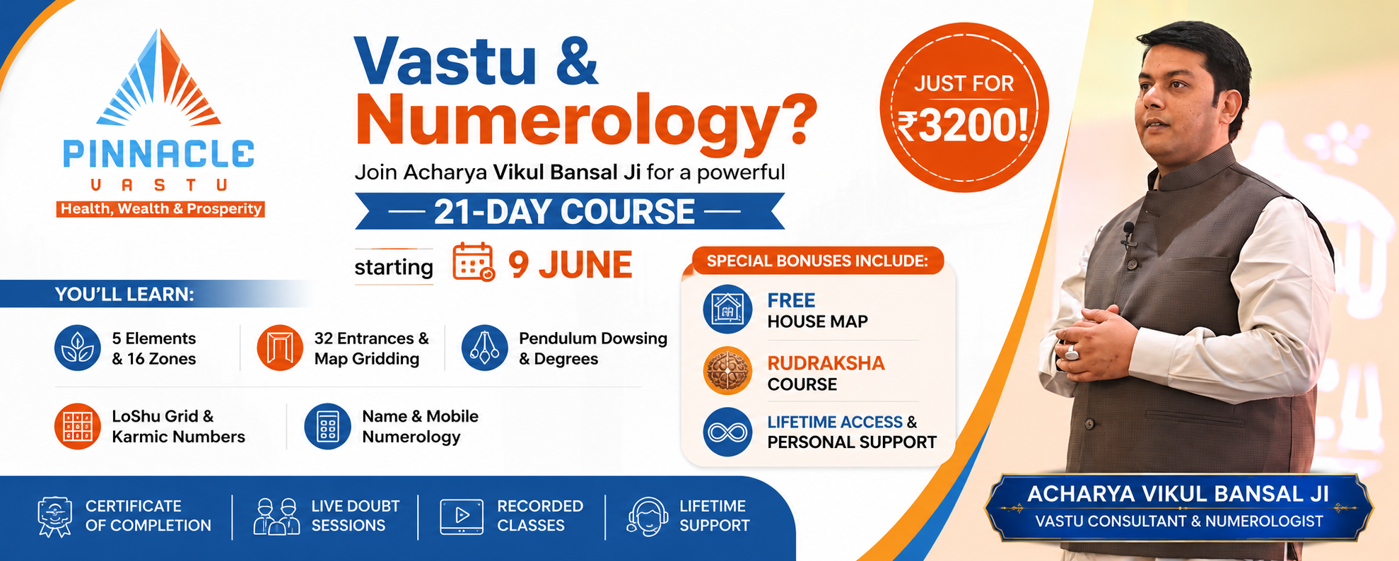 Pinnacle Vastu by Acharya Vikul Bansal