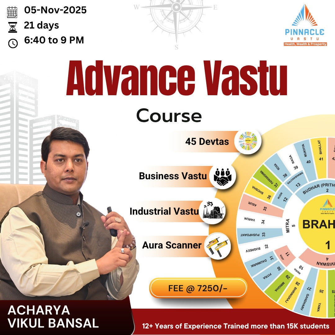 Advance Vastu Course – pinnaclevastu-in